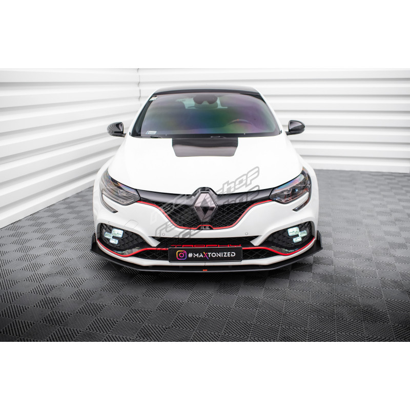 Street Pro spoiler prelungire bara fata Renault Megane RS Mk4 (negru ...